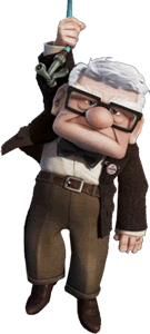 Disney Carl Fredricksen