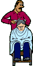 Gifs de Peluqueras y Barberos Animados